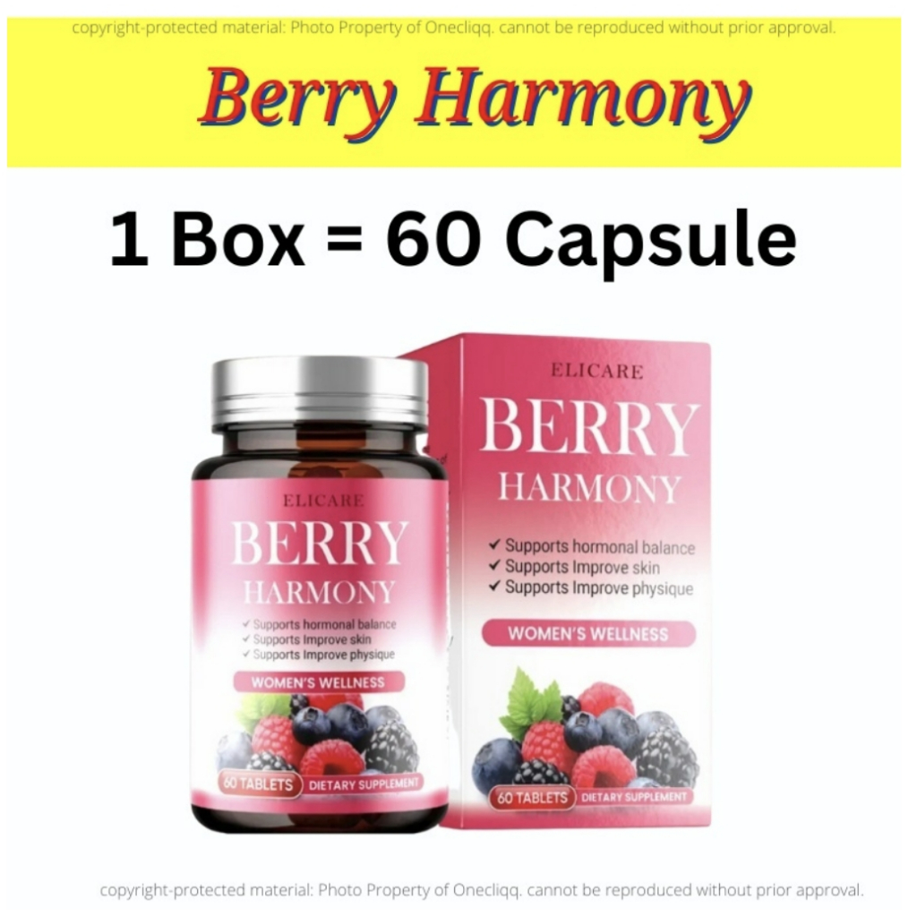 Elicare Berry Harmony - Balance Female hormones tablet SAFE & EFFECTIVE ...