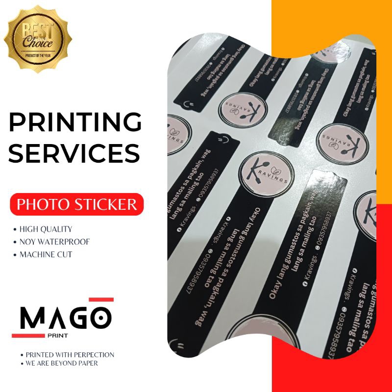 Personalized/Customized Seal Stickers| Boxes,Jars,Bottles | Shopee ...
