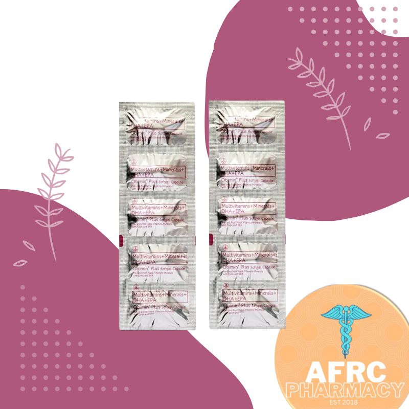 Obimin Plus 10 Capsules Pregnant Vitamins | Shopee Philippines