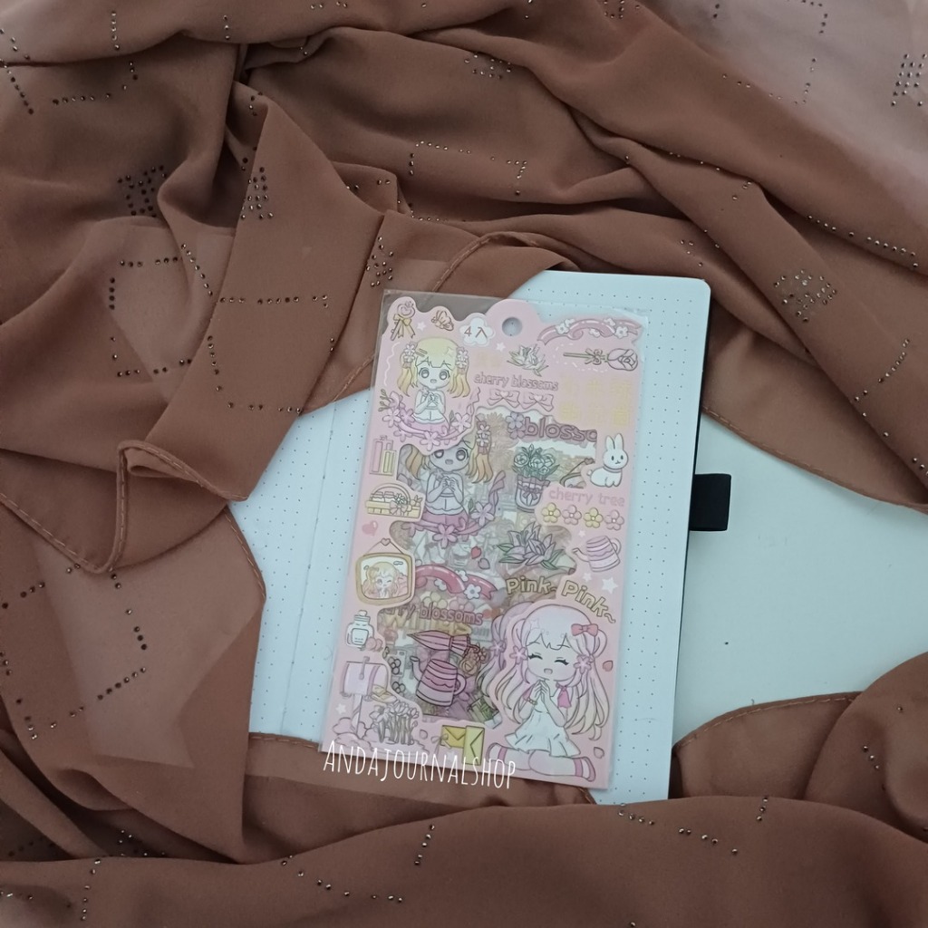 CUTE ANIMATED GIRL STICKERS | Shopee Philippines