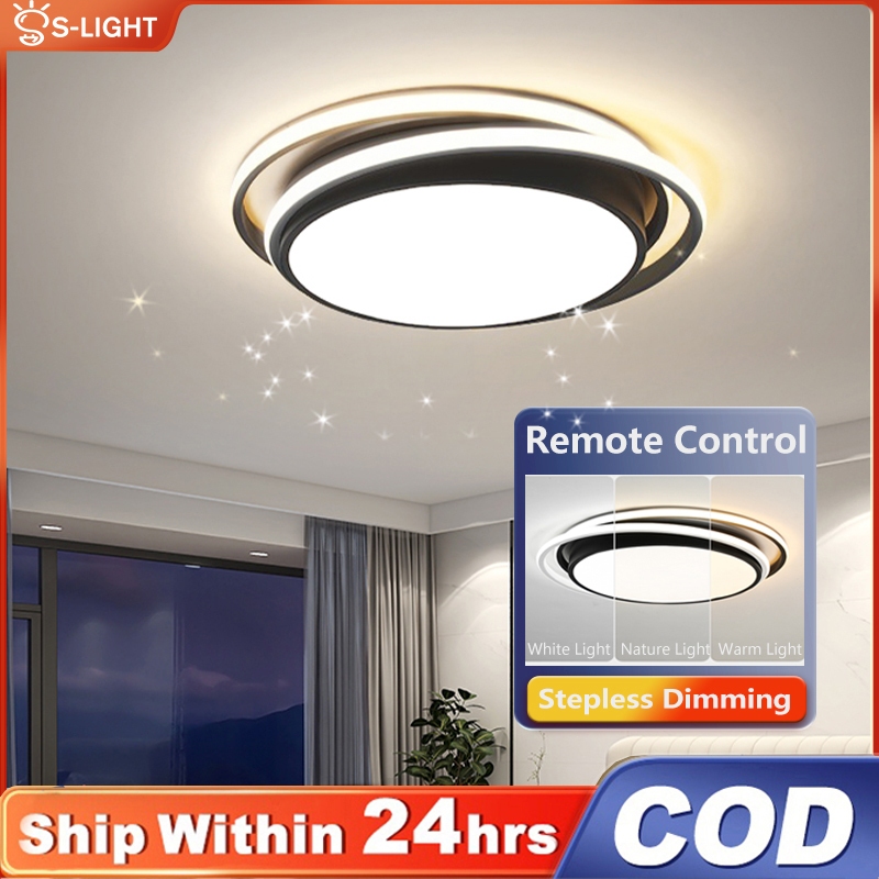 S-LIGHT Modern ceiling light led for bedroom tri color Ceiling Lamp ...
