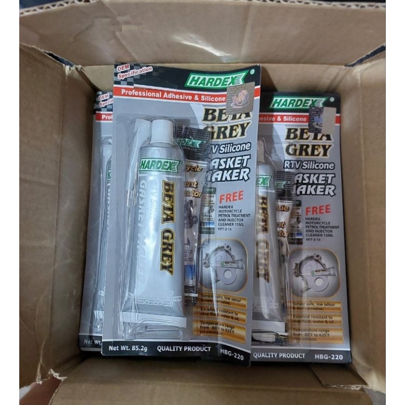 HBG-220 SILICONE GASKET BETA GREY HARDEX 85.2G ORIGINAL LOW ODOR , NON ...