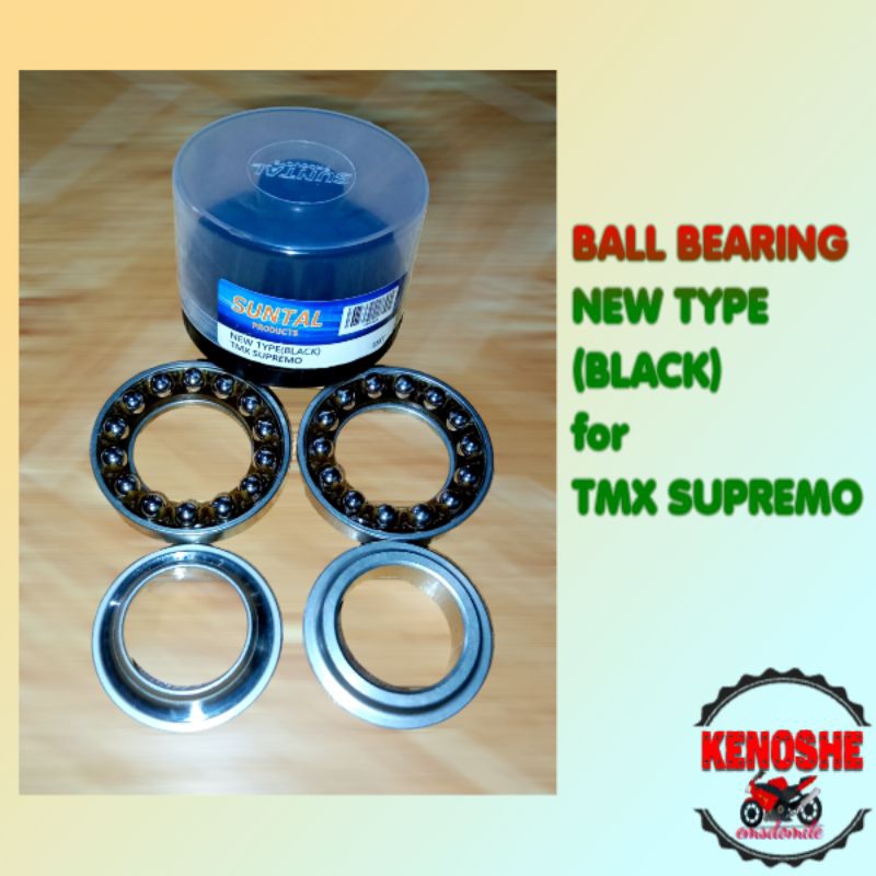 TMX SUPREMO - BALL BEARING NEW TYPE (BLACK) | Shopee Philippines