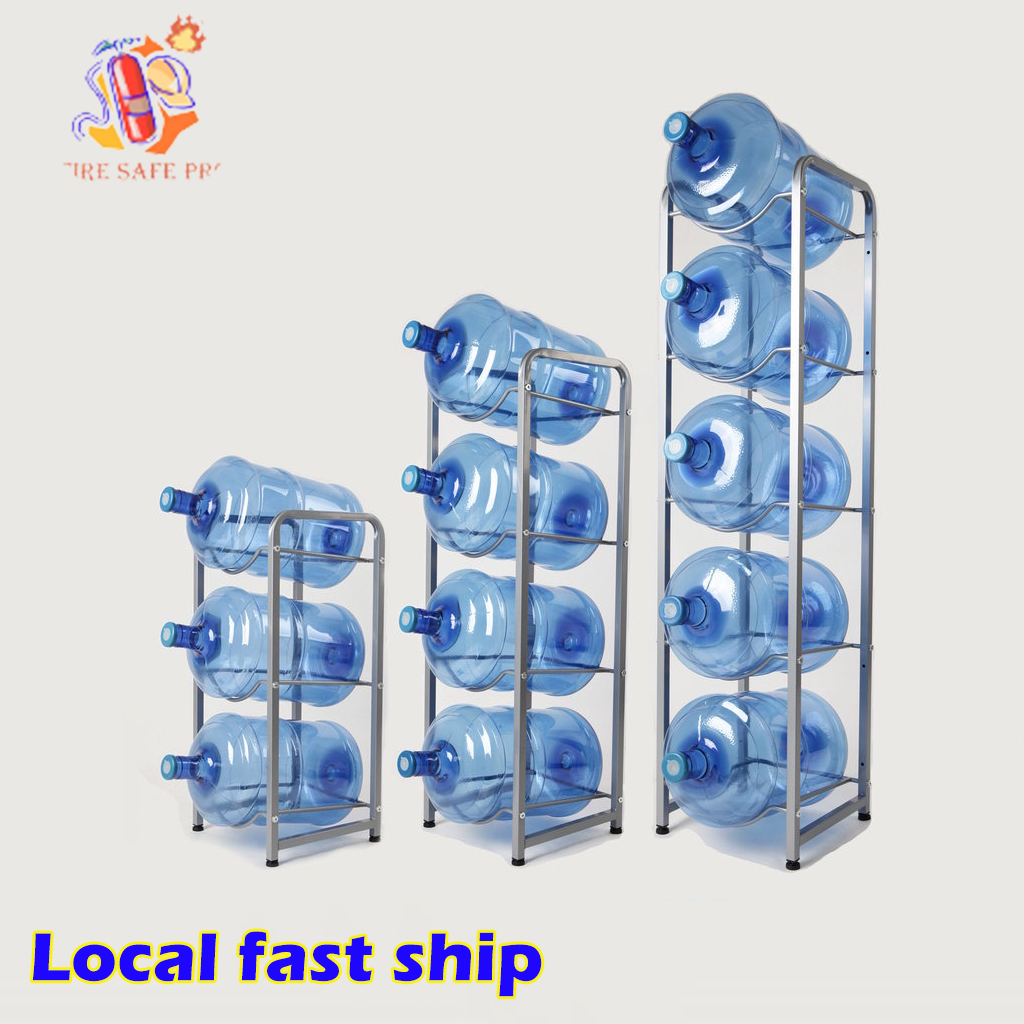 【Local ship】Water Gallon Water Dispenser Stand 3/4/5 Layer Rack Carbon ...