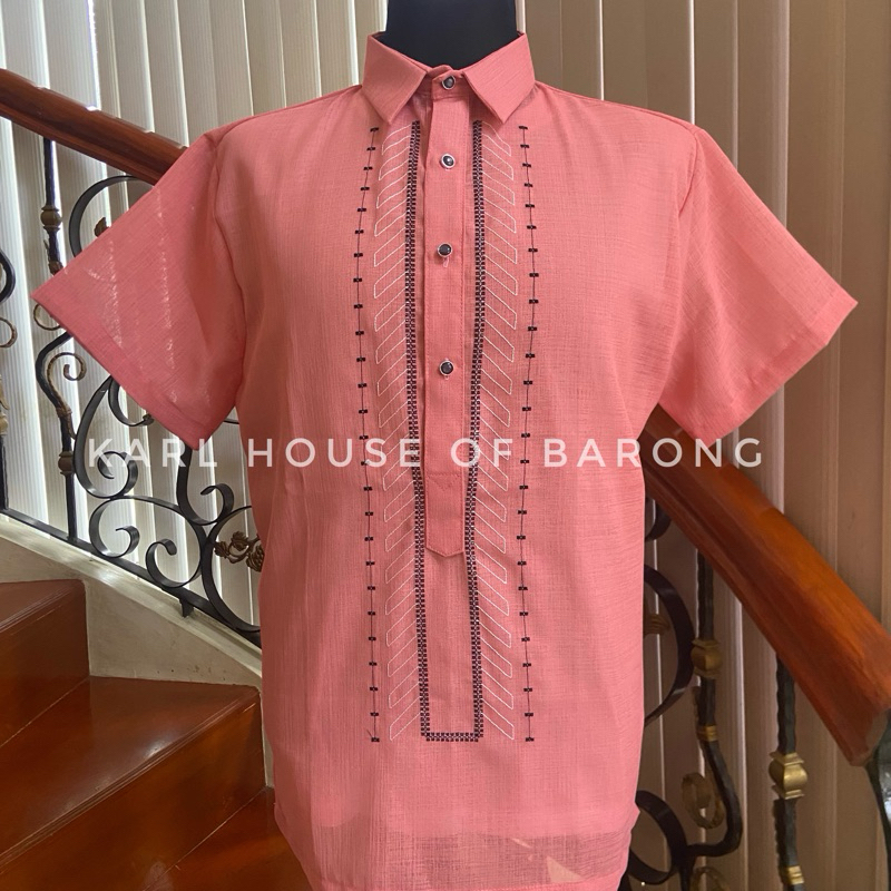Japan Jusi Colored Polo Barong for Formal Attire | Shopee Philippines