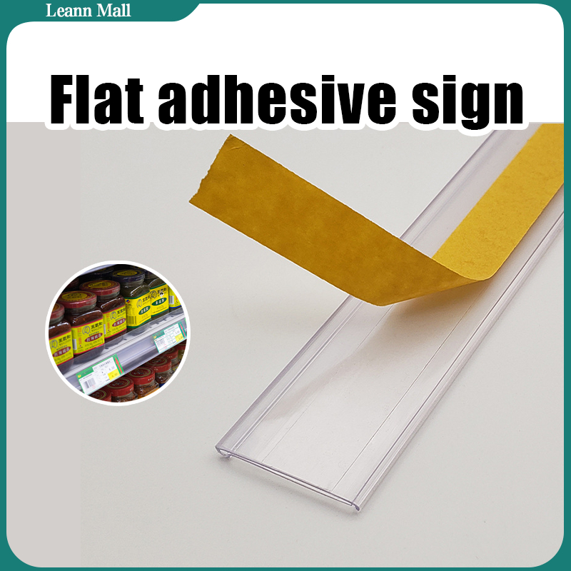 42*900mm Self-adhesive Shelf Label Strip Holder Self-adhesive Data ...