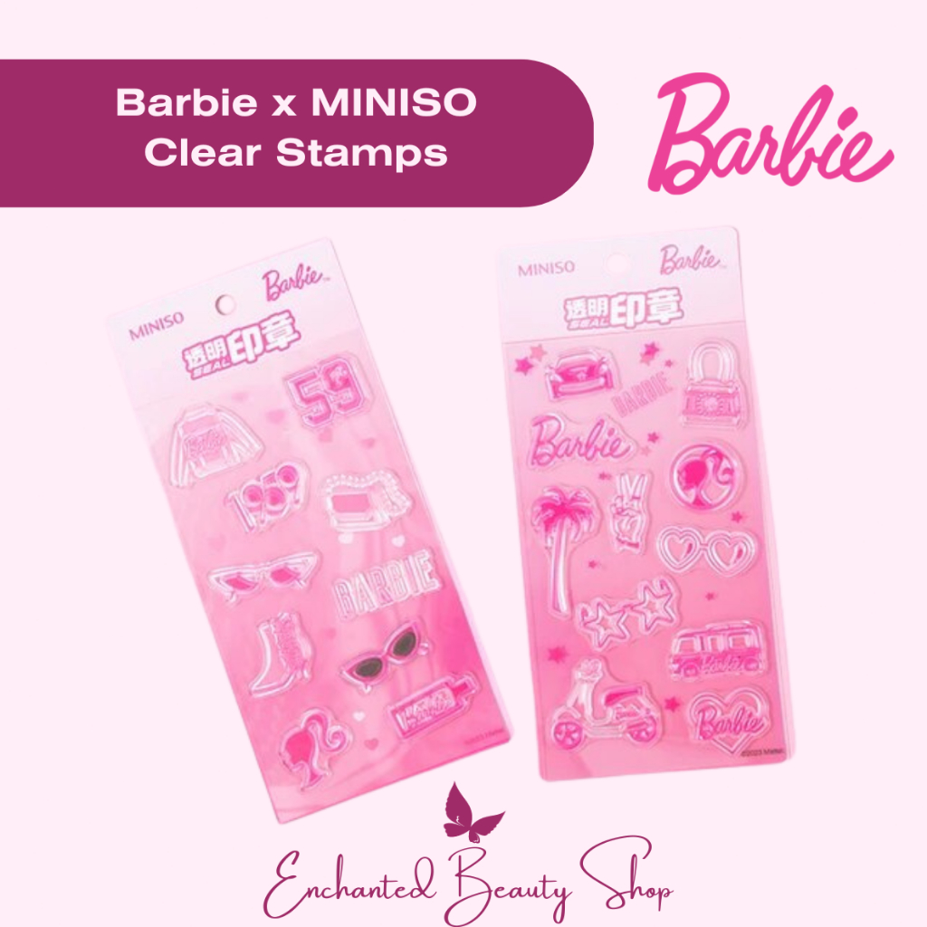 Barbie x MINISO Clear Stamps | Shopee Philippines