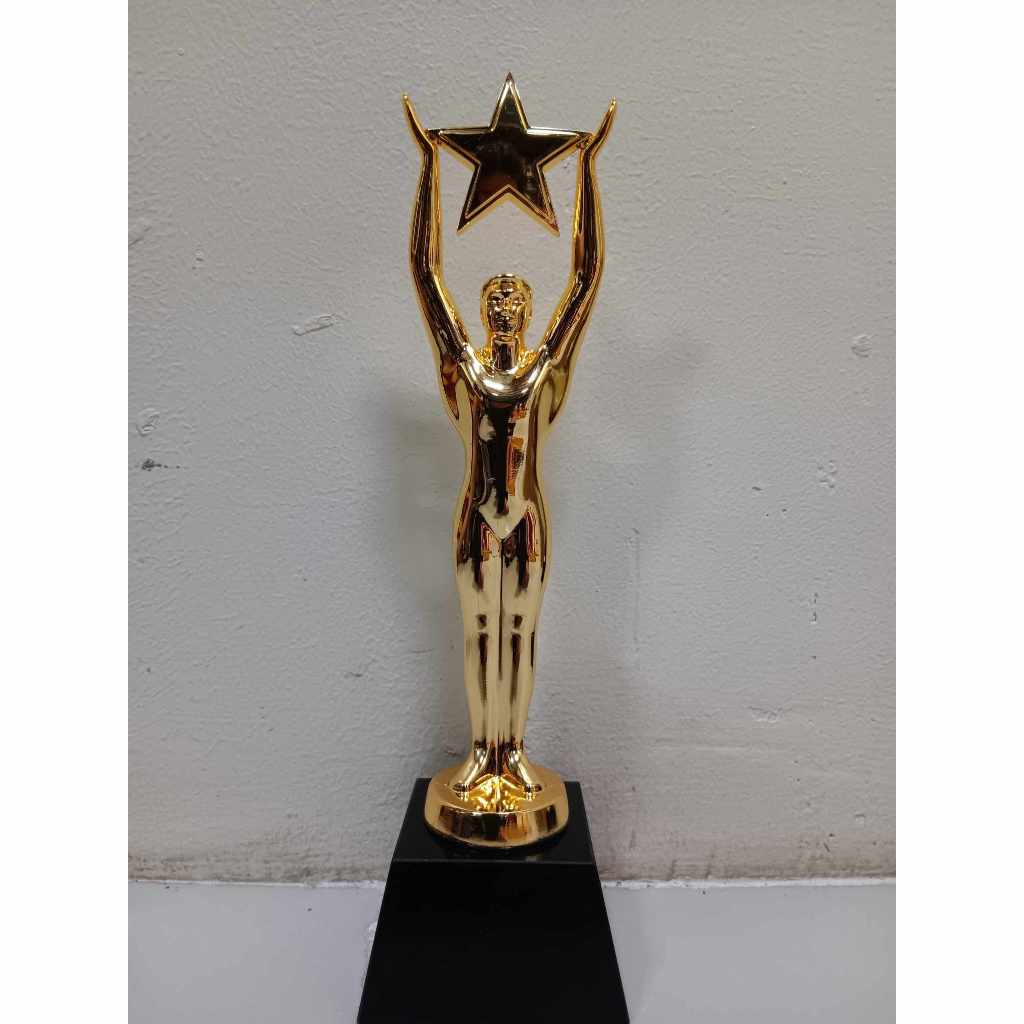 Ceramic Human Trophy Award 25cm(Customize Available) | Shopee Philippines