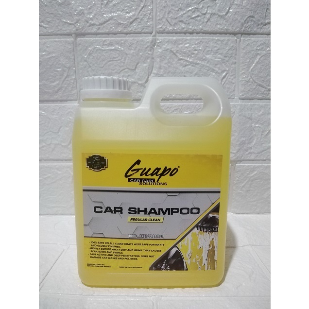 Guapo Regular Clean Car/Motor Shampoo 1L - Fast-Acting & Deep ...