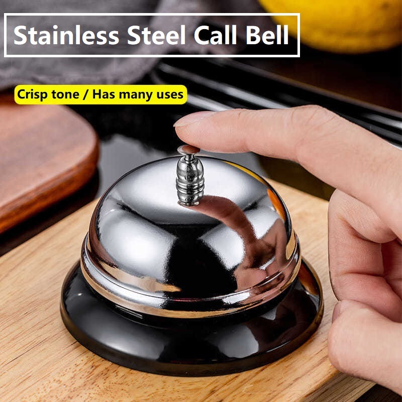 Metal Call Bell Service Bell Front Desk Bell Anti-rust Structure Bell ...
