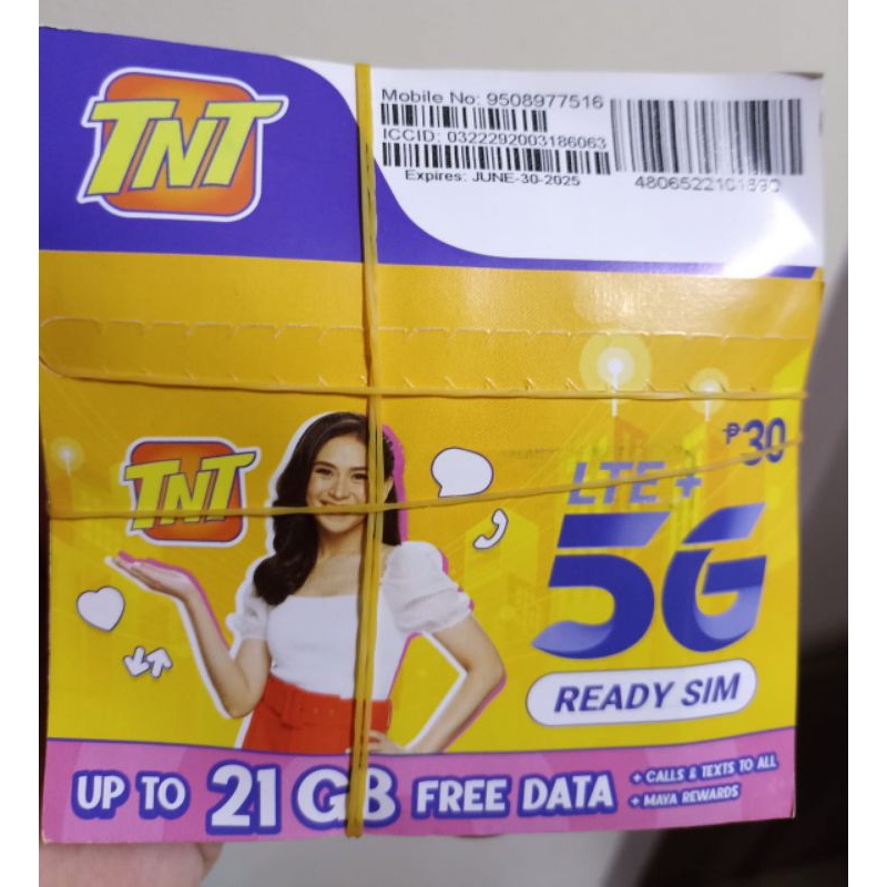 Brand New TNT Sim 1000 PCS | Shopee Philippines