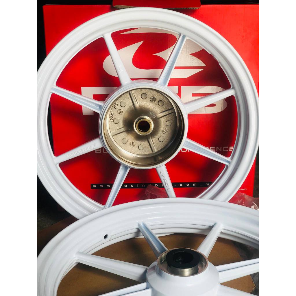 RCB RACING BOY MAGS FOR YAMAHA EGO (MIO SPORTY .) WHITE . | Shopee ...