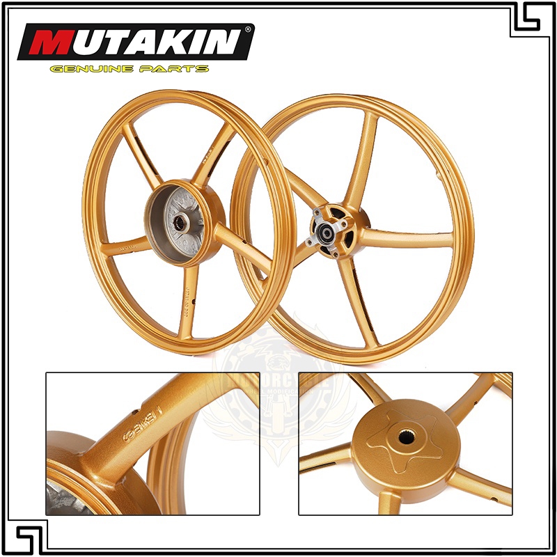MUTAKIN Mags EGO LC Mio Sporty Mio Soulty Front Disc Brake 4 Holes Rear ...