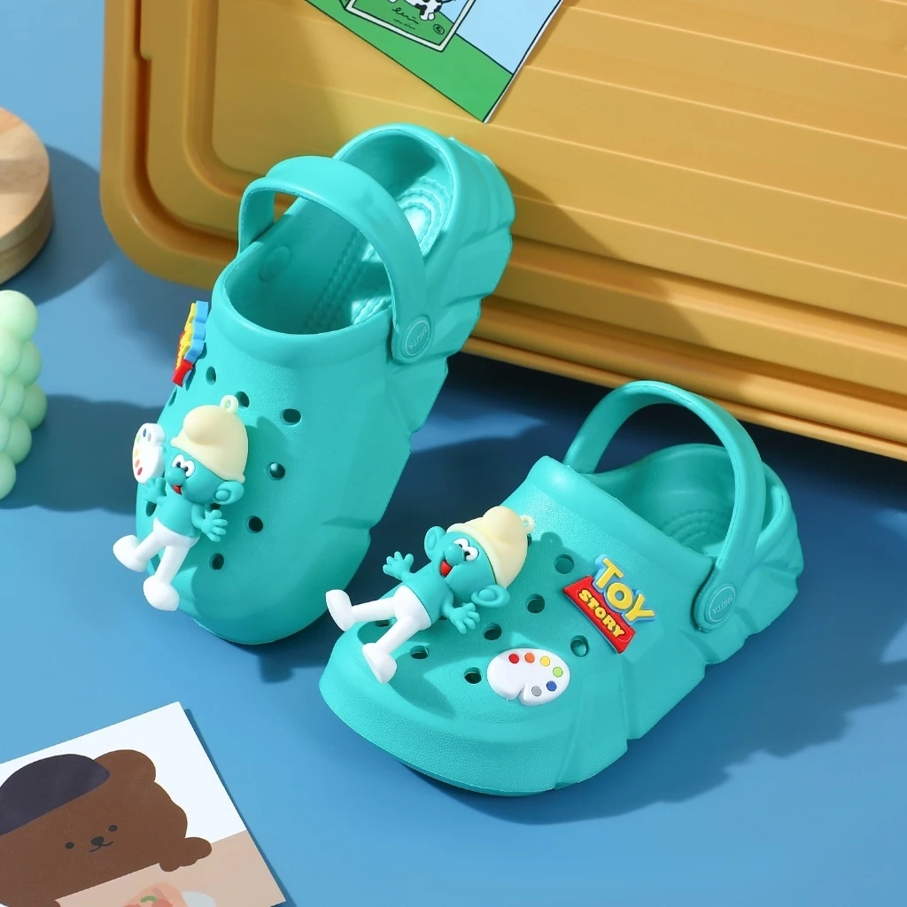 SHUTA (LJ3057-1) Cartoon Design Kids Clogs Cute Comfortable for ...