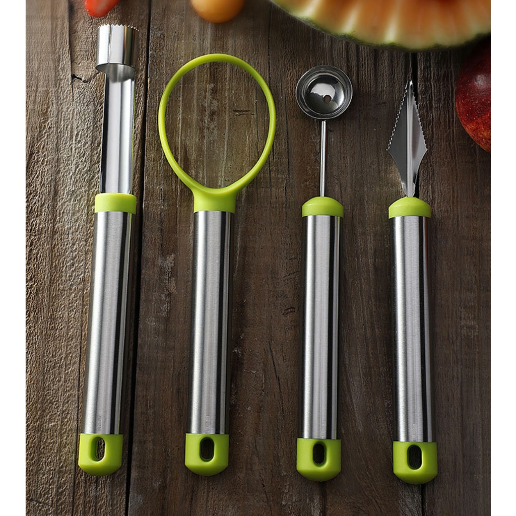 4PCS Set Fruit Carving Tools Knife | Shopee Philippines