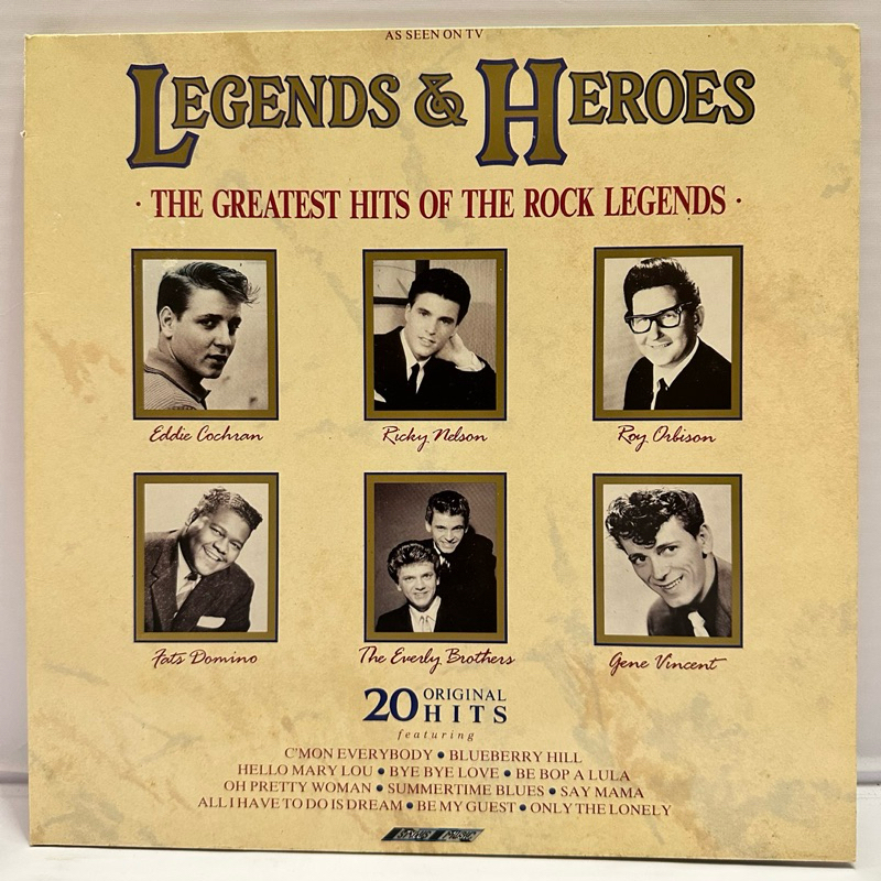 Various Artists – Legends & Heroes - The Greatest Hits of Rock Legends ...