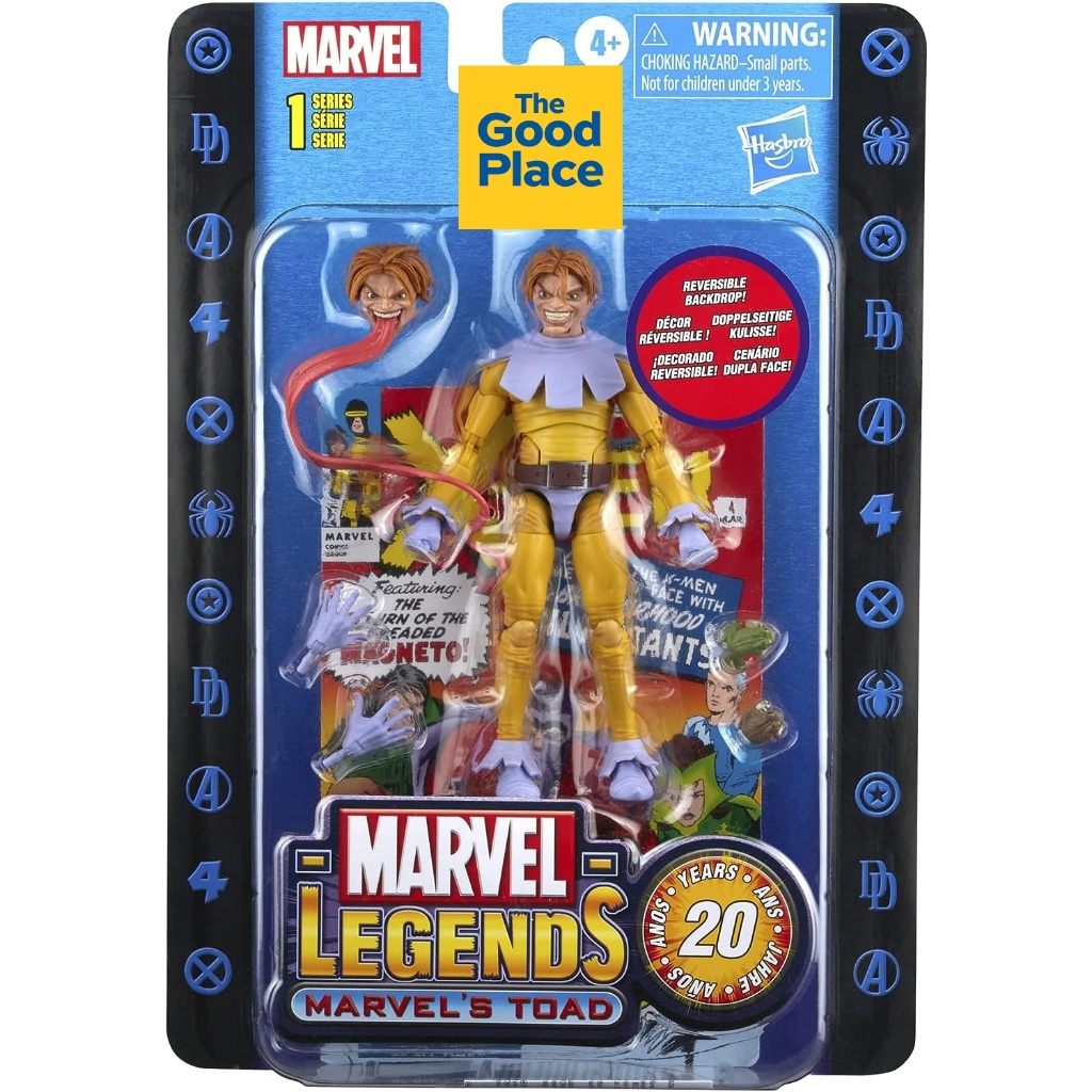 HASBRO Marvel Legends 20th Anniversary 6 Inch Toad Figure With ...