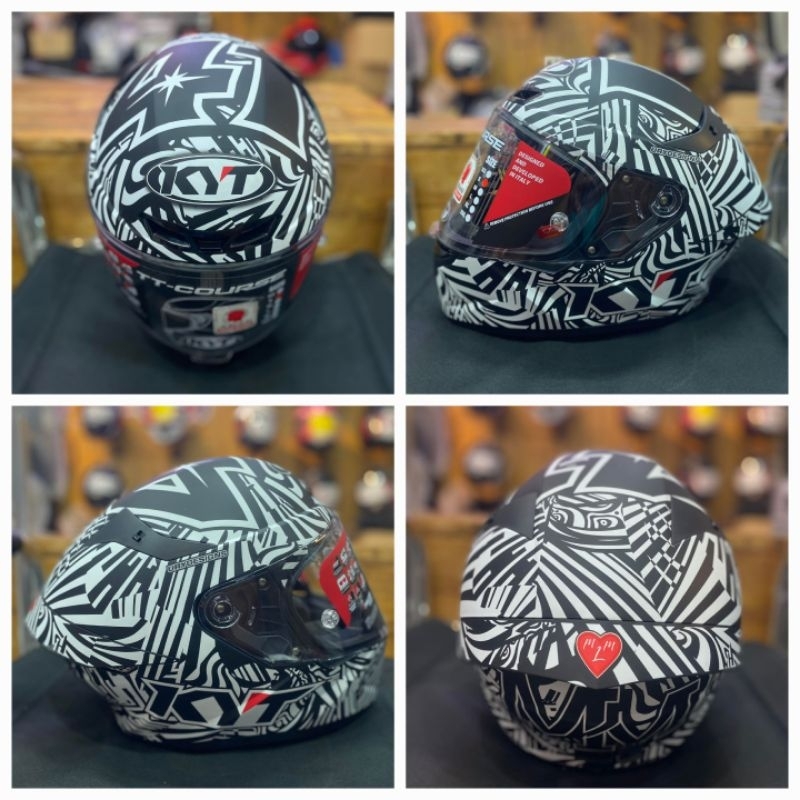 KYT TT COURSE FULLFACE HELMET | Shopee Philippines