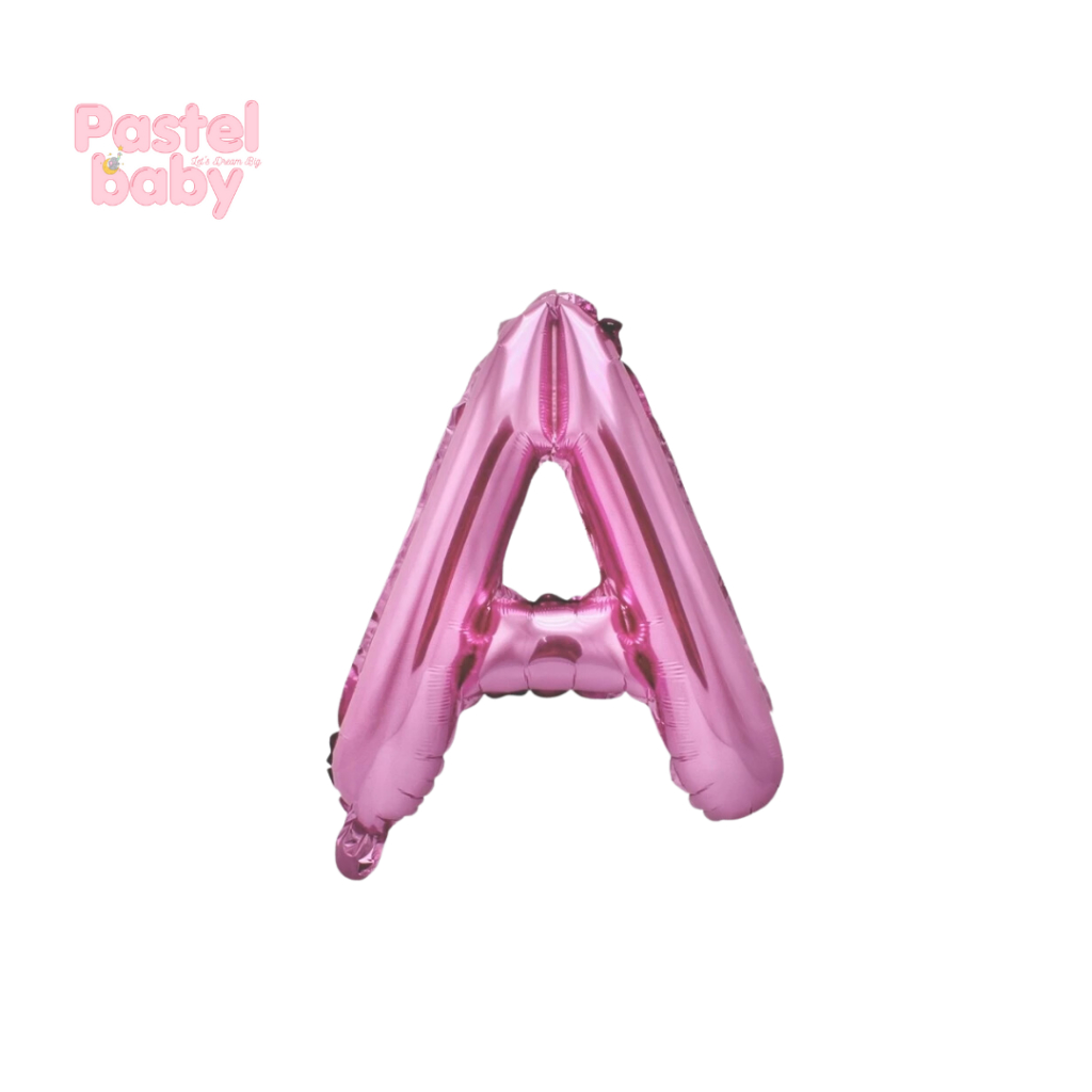 Party Time 16 Inch Or 18 Inches A-Z Pink Letter Balloon Sold Per Pc ...