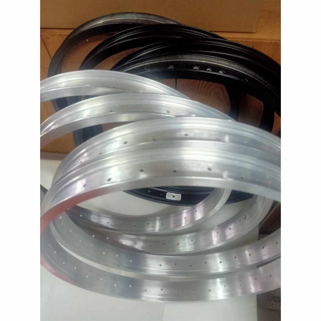 BMX RIM (406) 20"' SINGLE WALL SILVER 40mm AND DOUBLE WALL BLACK ALLOY ...