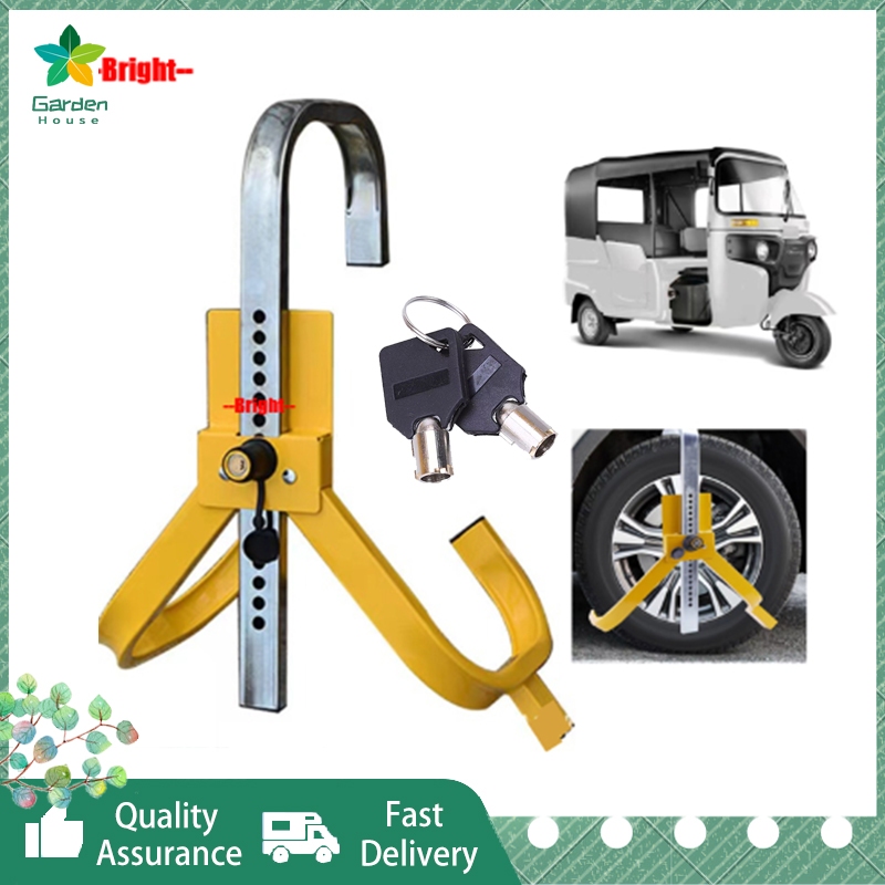 Heavy Duty Car Wheel Lock Clamp Boot Tire Claw Parking Lock Trailer ...