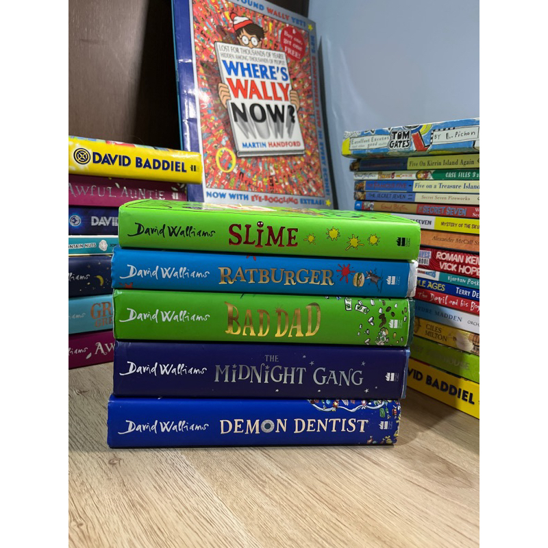 David Walliams book collection (5 HB Books) | Shopee Philippines