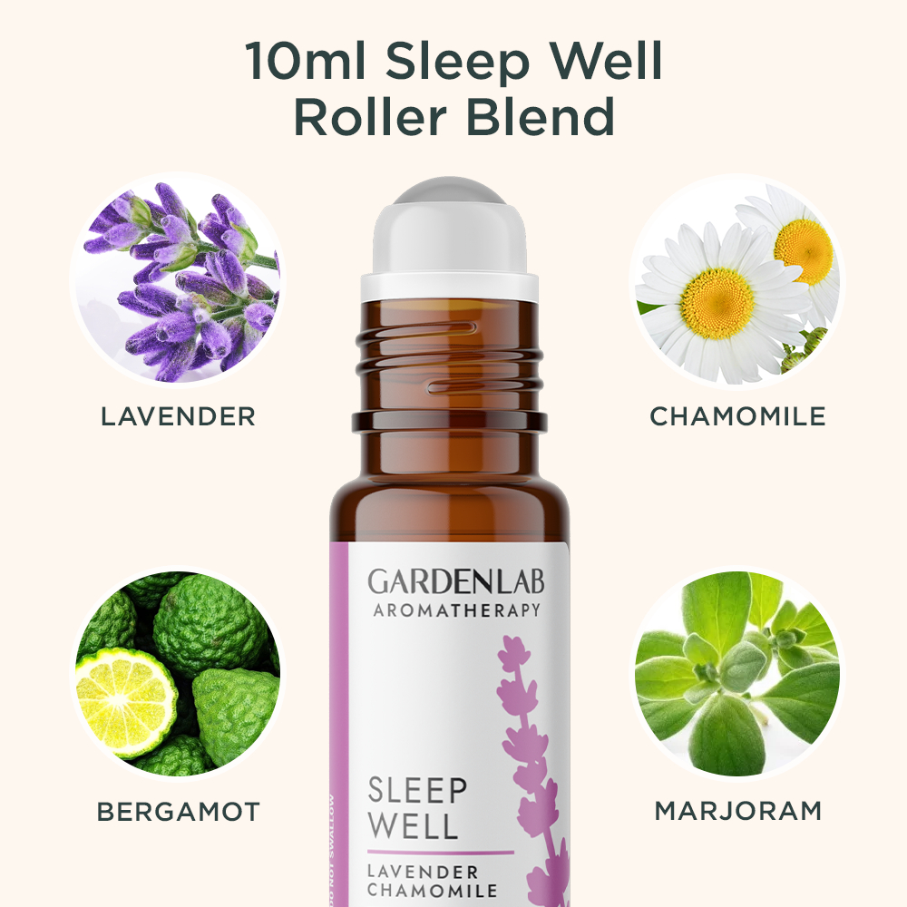 Garden Lab Lavender Essential Oil Roller Blend Sleep Well / Sleep Head ...