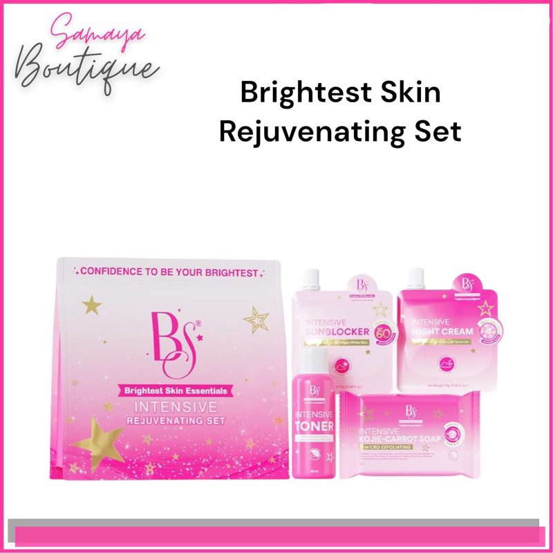 NEW PACKAGING BRIGHTEST SKIN DERMAX SET | BRIGHTEST SKIN REJUVENATING ...