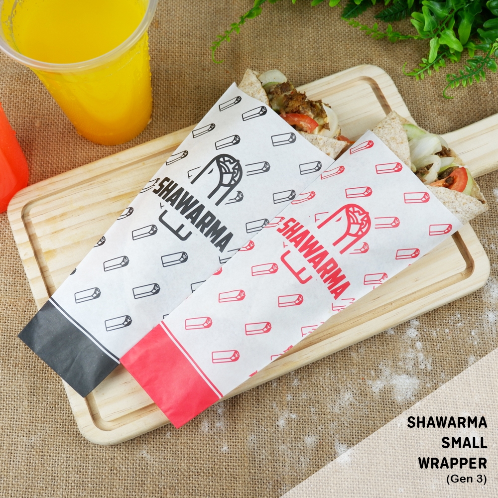 Shawarma Wrapper Gen3 Design SMALL (GOOD FOR 5-7 INCHES PITA ...