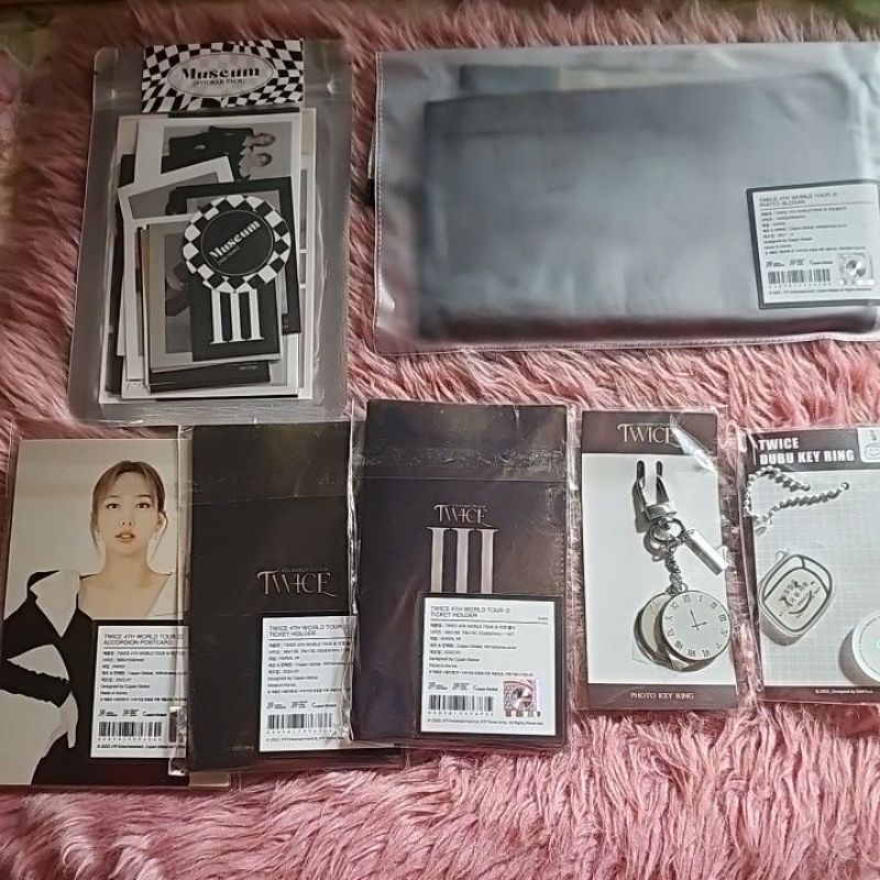 TWICE 4TH WORLD TOUR III OFFICIAL MERCH | Shopee Philippines