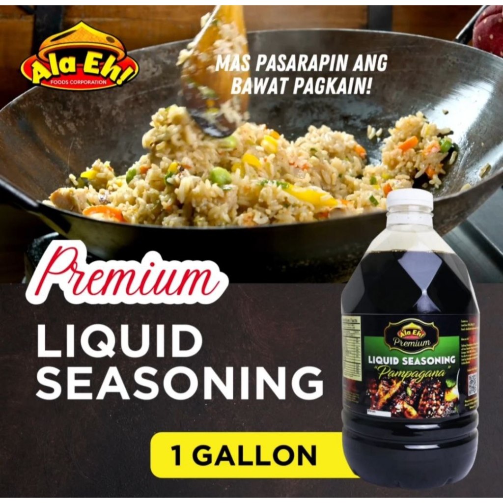Liquid Seasoning Original Concentrated Ala Eh! 1Gallon P.E.T= 3.785 ...