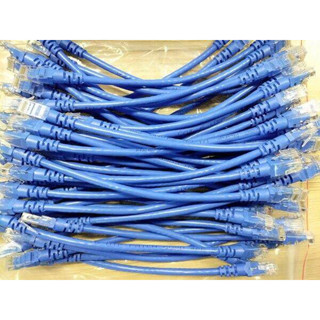 10Pcs 15/30CM Gigabit Cat6 Cat6E Utp Lan Cable Patch Cord Cable With ...