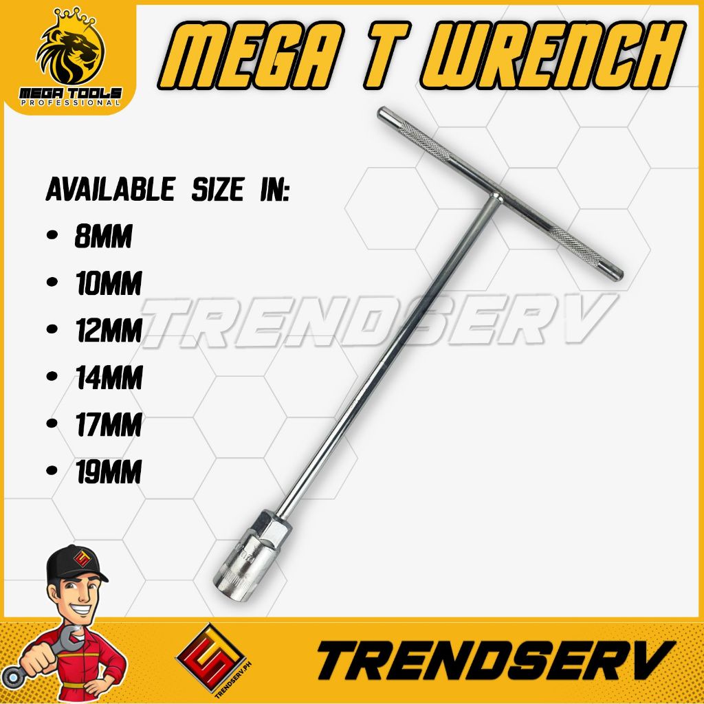 MEGA T-Wrench All-Steel Heavy Duty TW | Shopee Philippines