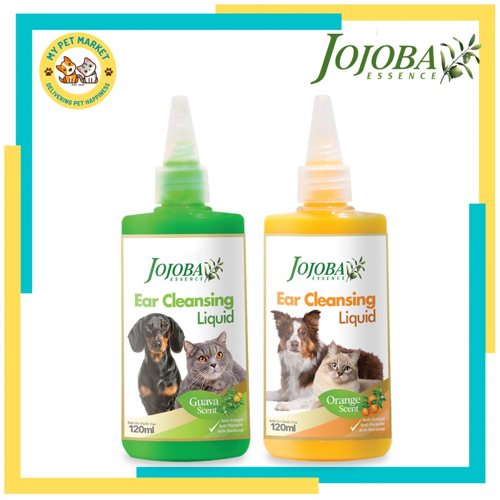 Jojoba Essence Ear Cleansing Liquid 120ml for Dogs and Cats | Shopee ...