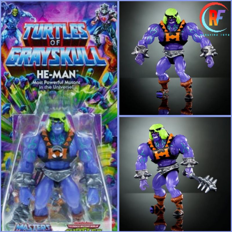 [In Stock] MOTU Origins Turtles of Grayskull Mutated He-Man | Shopee ...