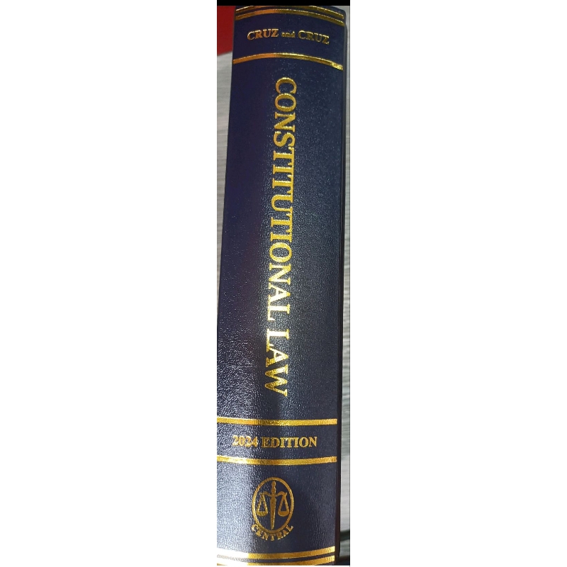 CRUZ-Constitutional Law 2015/2024 Edition | Shopee Philippines