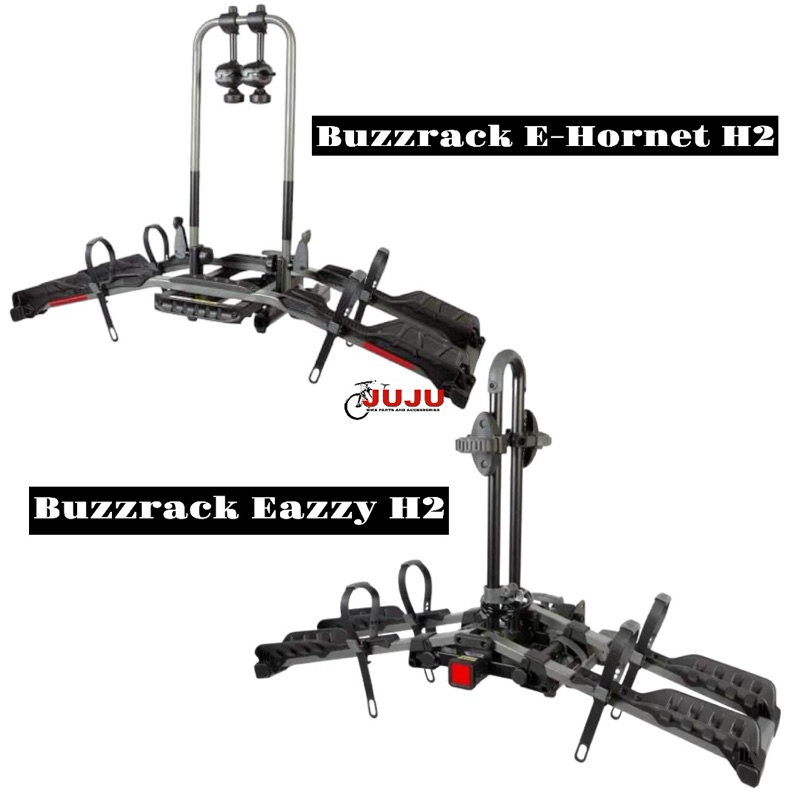 Buzzrack E-Hornet H2 - (Compatible with Fat Bike upto 4.0 Tire) & Eazzy H2 Bike Rack |Juju ...