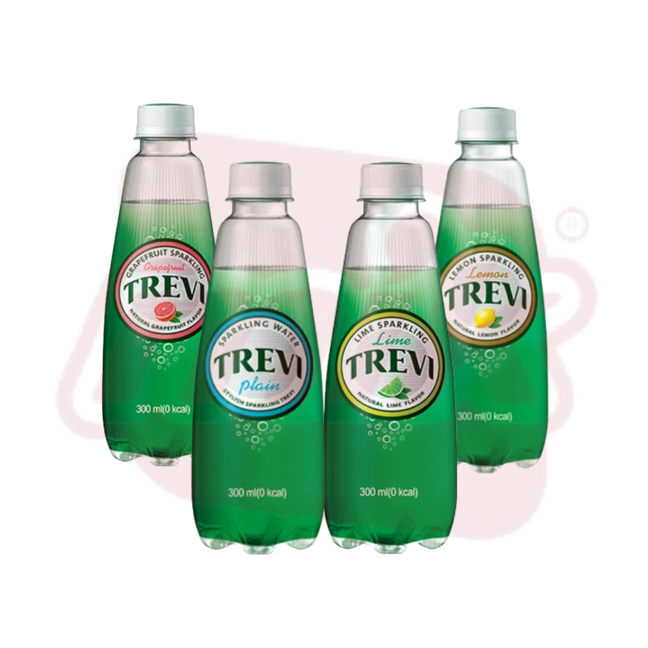 Lotte Chilsung Soda Trevi (Sparkling Water) 300ml (Pack of 4) | Shopee ...