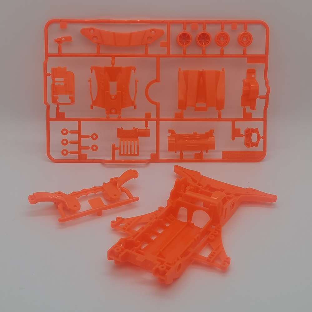Tamiya 95509 FMA Fluorescent-Color Chassis Set (Orange) | Shopee ...