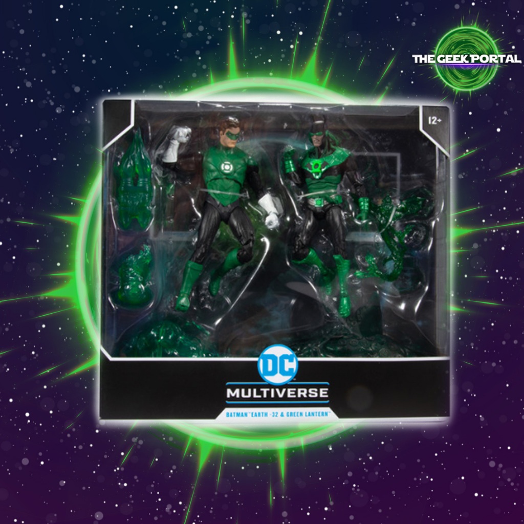 Mcfarlane DC Multiverse 7" Batman Earth-32 & Green Lantern 2-Pack ...