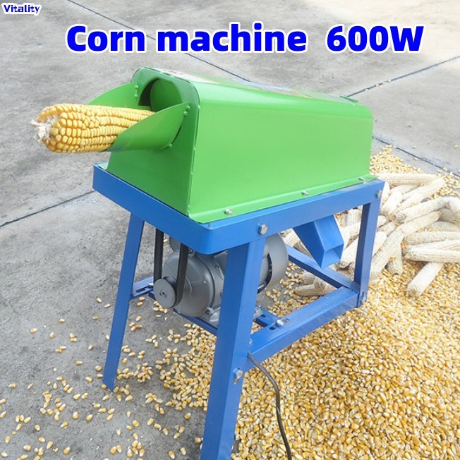 Household 600W vertical corn thresher automatic corn thresher corn ...