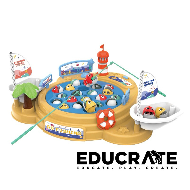 educratePH Magnetic Fishing Game toy for kids classic game hand eye ...