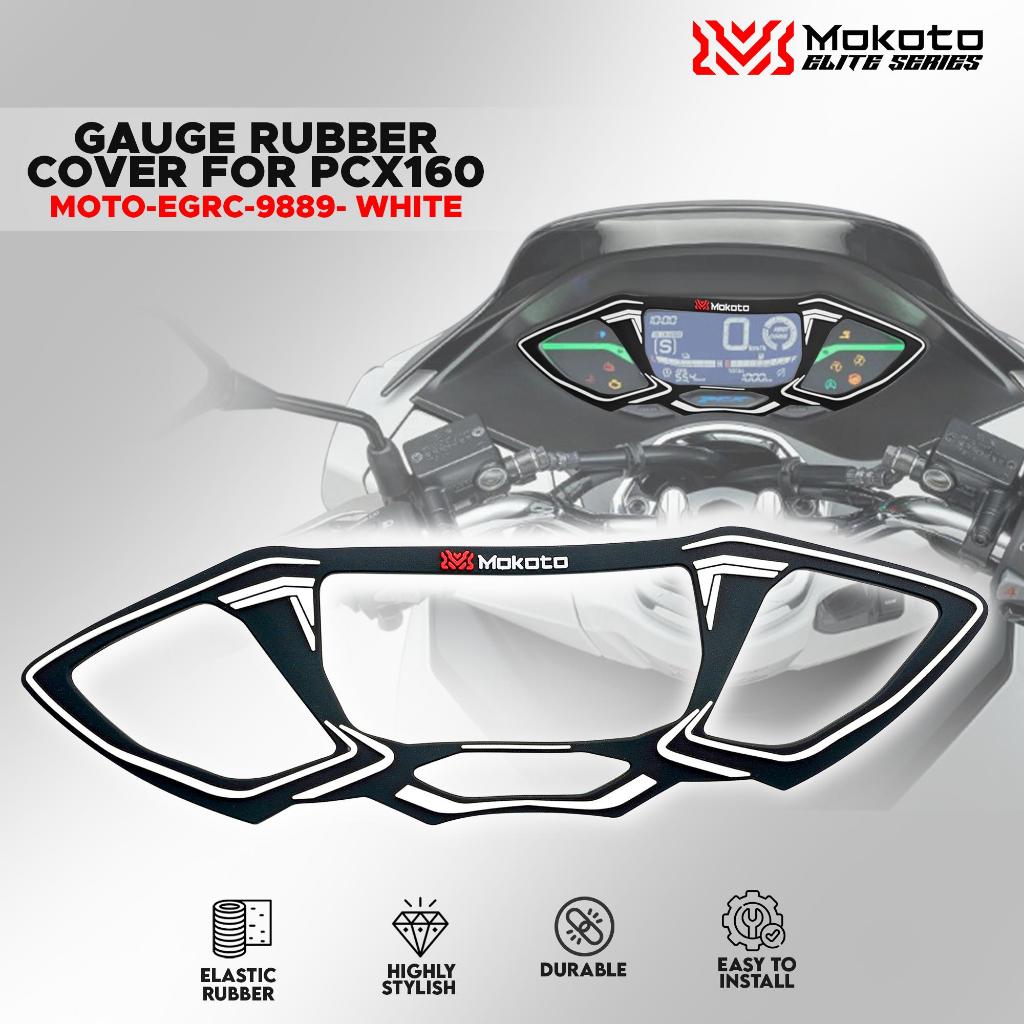 MOKOTO ELITE SERIES HONDA PCX 160 RUBBER SPEEDOMETER GAUGE PANEL ...