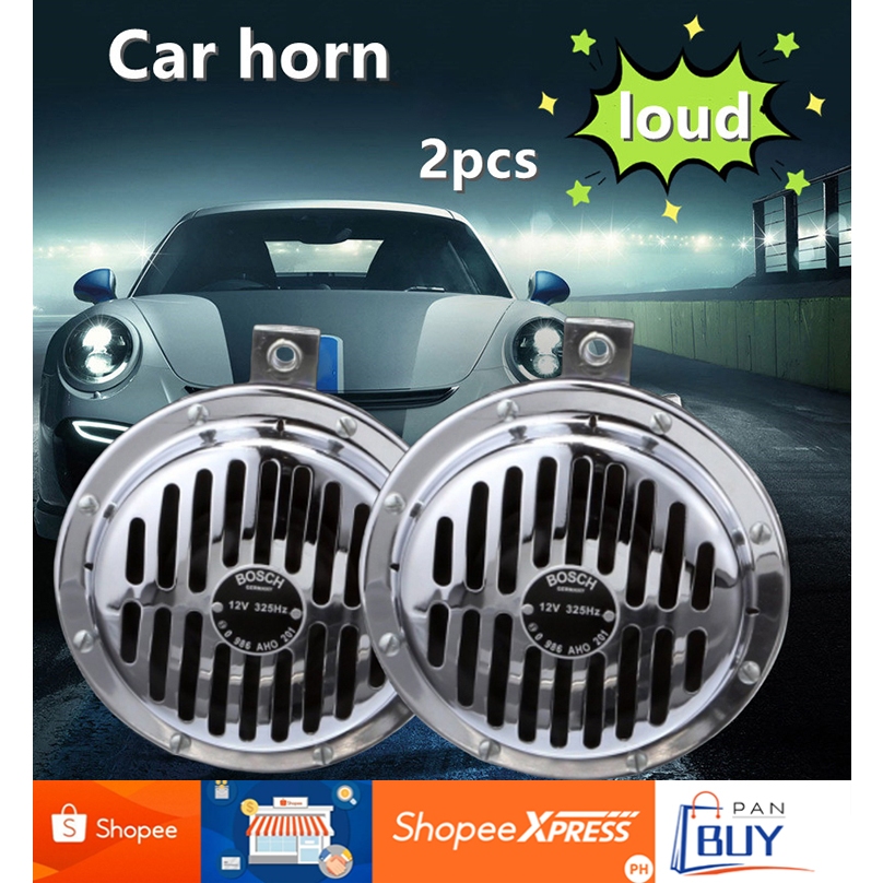【Local delivery】Car Disc Pot Horn 12V 430Hz Super Loud High Horn With ...