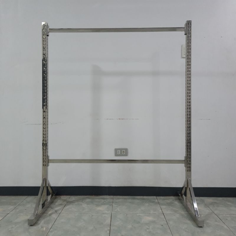 Slotted Hanger Rack Heavy Duty 150cm | Shopee Philippines