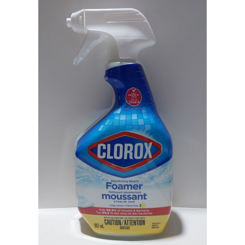 Clorox Disinfecting Bleach Foamer Spray 887ml Shopee Philippines