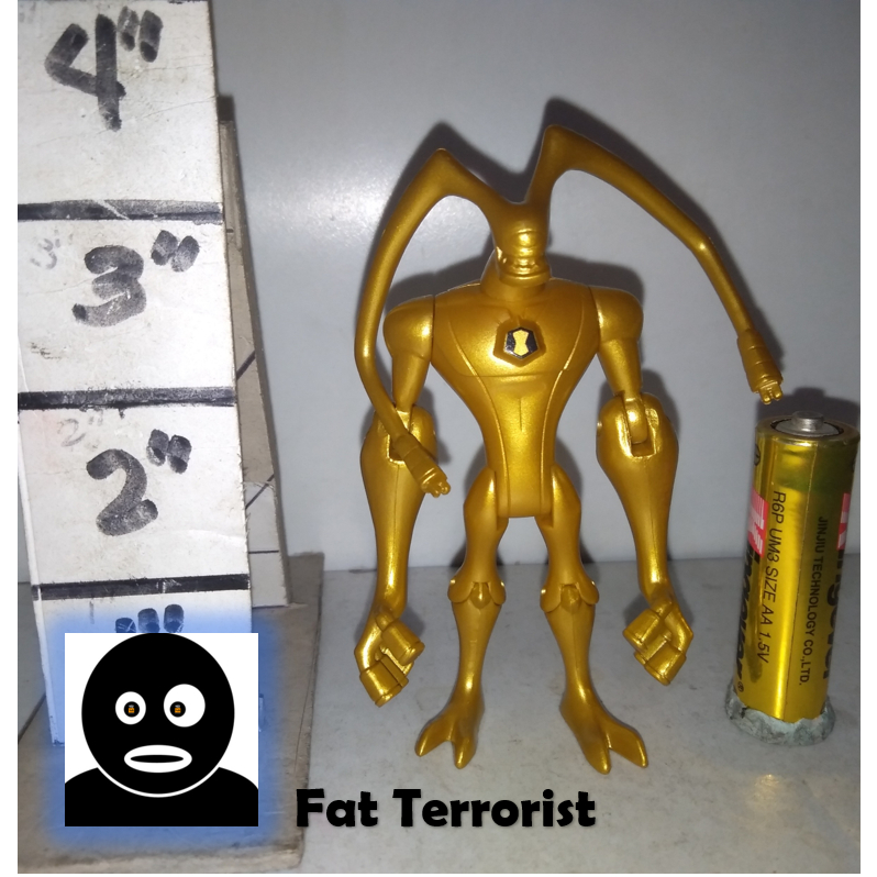 FT Ben 10 Ten Omniverse Gold Feed Back 3.75" 1:18 | Shopee Philippines