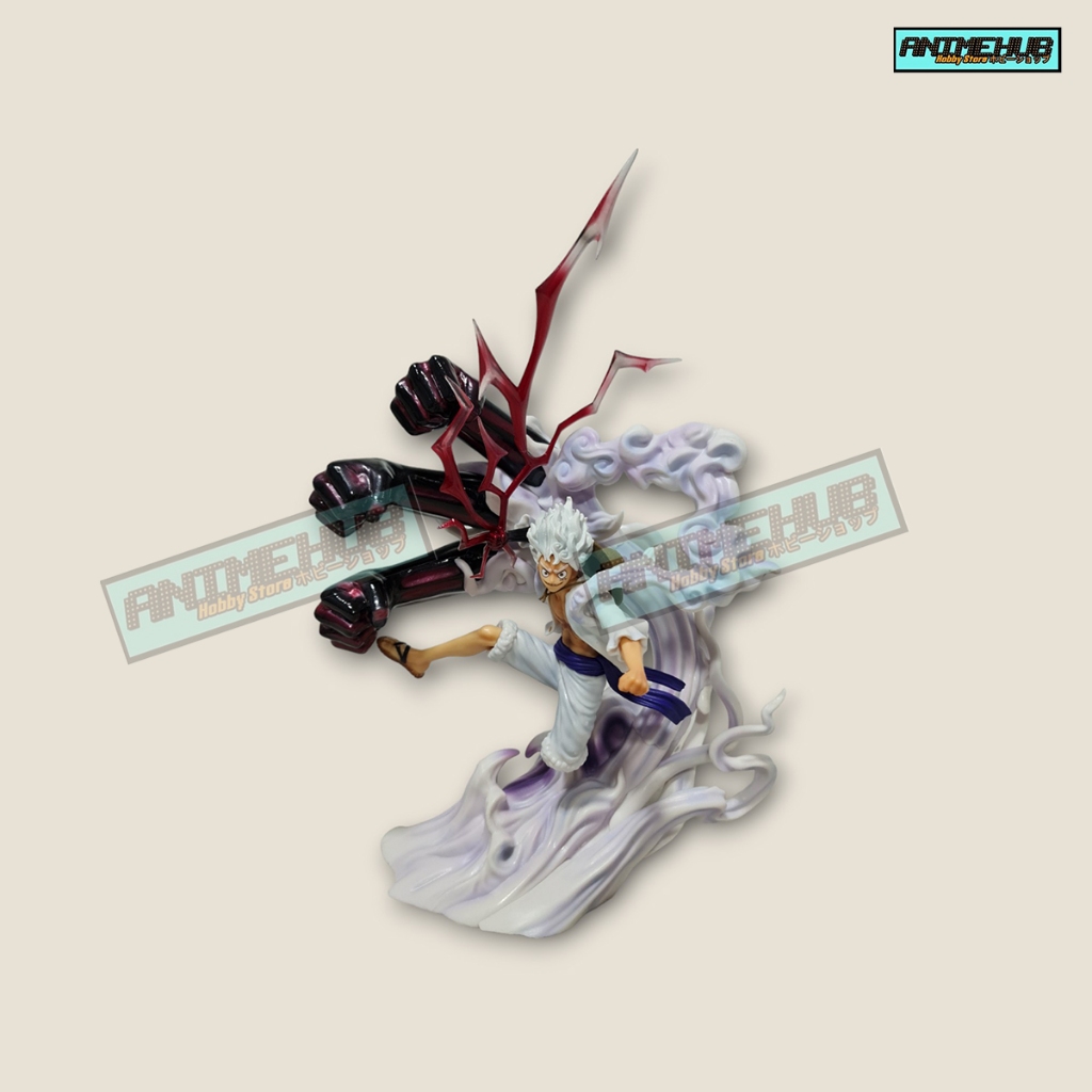 GK IUS Knock Off One Piece Luffy Gear 5 Nika Multiple Punch | Shopee ...