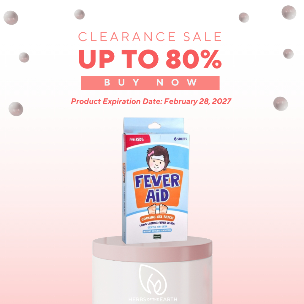 Fever Aid for Kids Cooling Gel Patch 1 Box (6 sheets) | Shopee Philippines