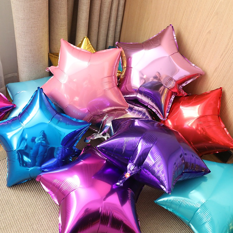18 inches Star Shape decor decoration birthday Balloons wedding party ...